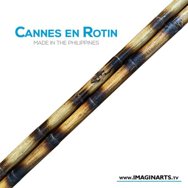 Paire de Baton en Rotin – Canne Arnis Kali Eskrima - Imagin Arts Tv